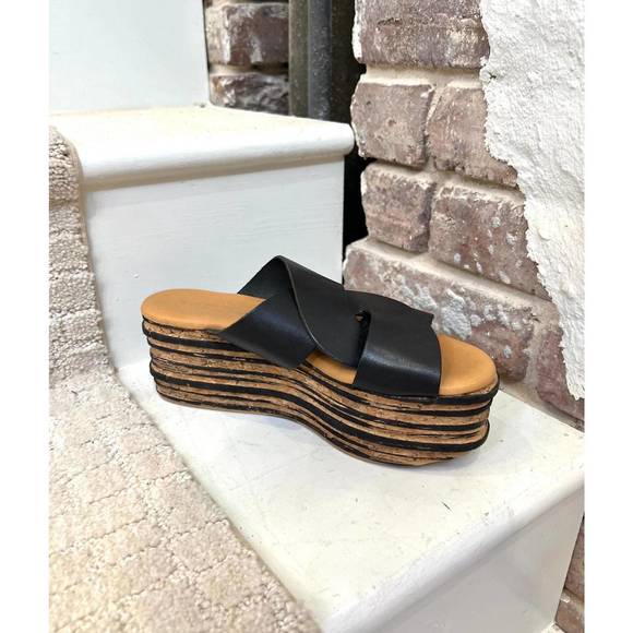 Andre Assous | Shoes | New Andre Assous Nana Sandal In Black | Poshmark